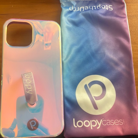 Cell Phones & Accessories | Loopy Iphone 12 Pro Purple Iridescent ...